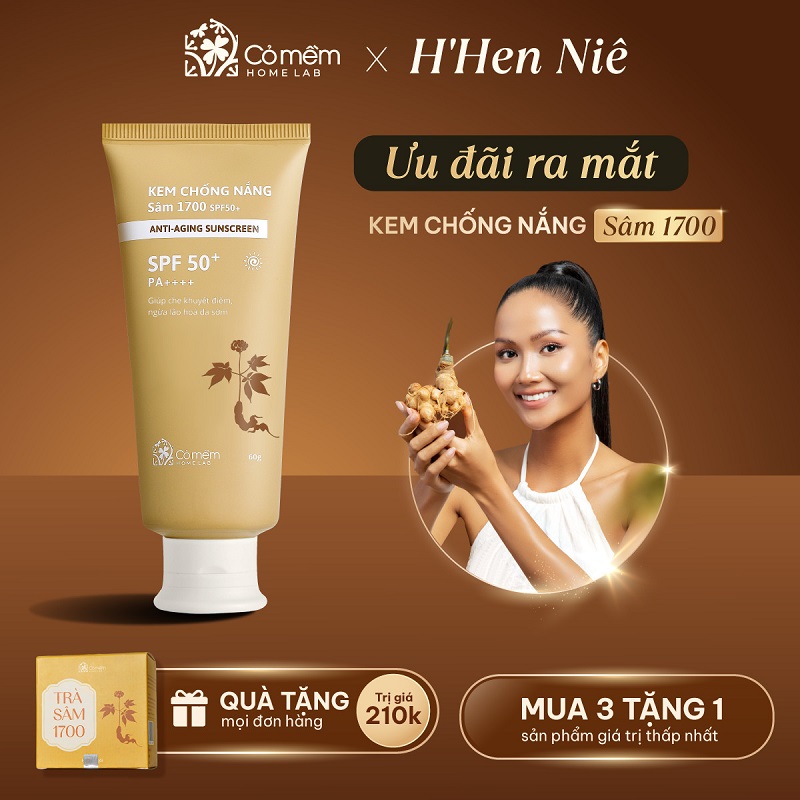 Kem Chống Nắng Sâm 1700 SPF 50+