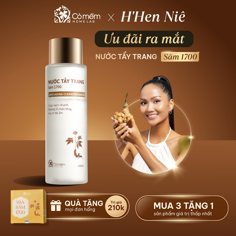 Nước Tẩy Trang Sâm 1700